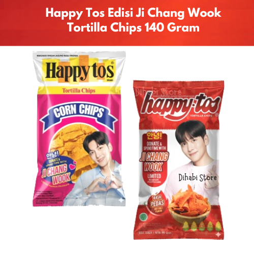 Jual Happytos Edisi Ji Changwook Snack Jagung 140 Gram Happy Tos ...