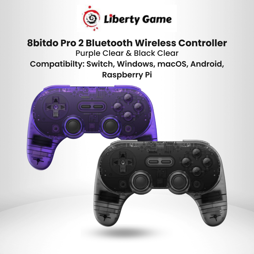 Jual 8bitdo Pro 2 Bluetooth Gamepad Wireles Switch Pc Android MacOs ...