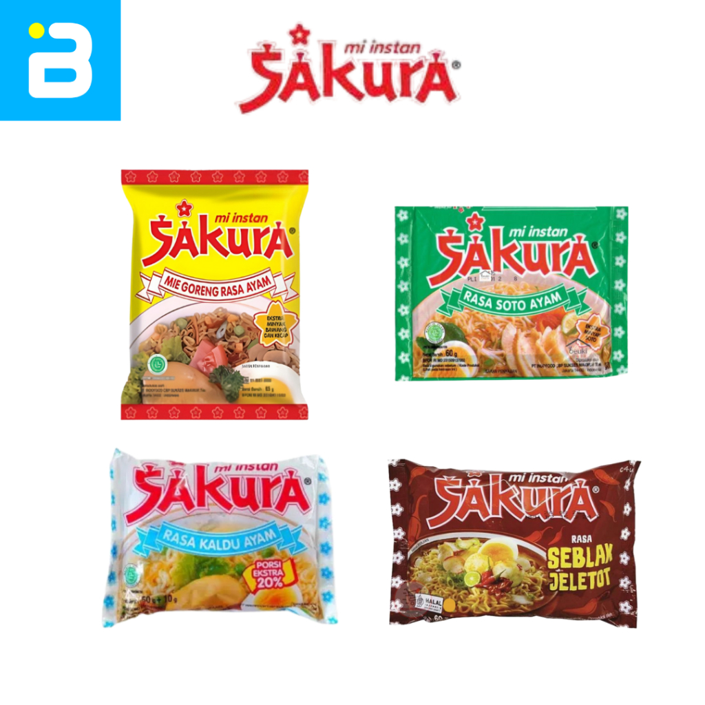 Jual Sakura Mie Instant Semua Rasa All Varian | Shopee Indonesia