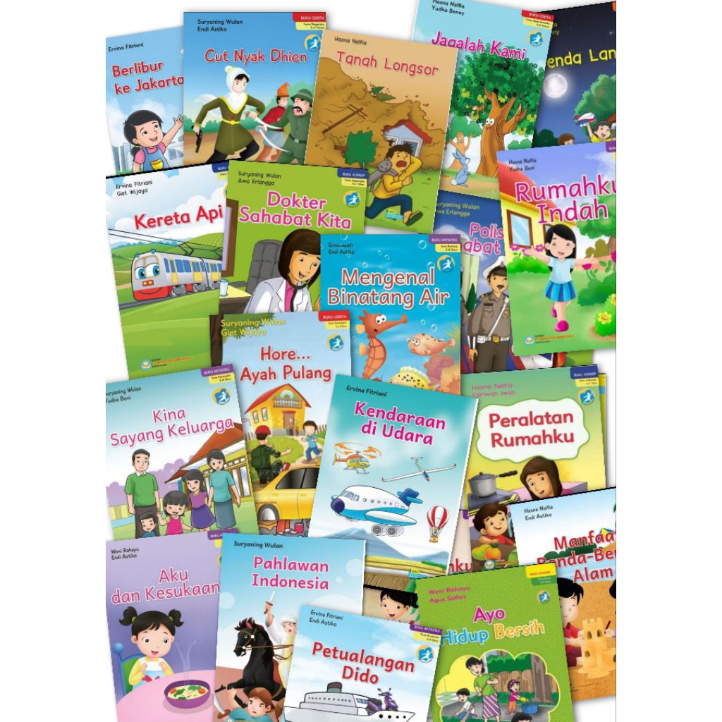 Jual Buku literasi cerita Anak PAUD TK 2 | Shopee Indonesia