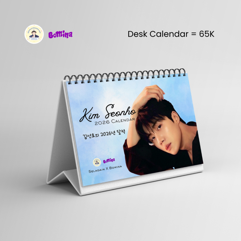 Jual Kalender Kim Seon Ho 2026 - Desk Calendar Kim Seon Ho 2026 ...