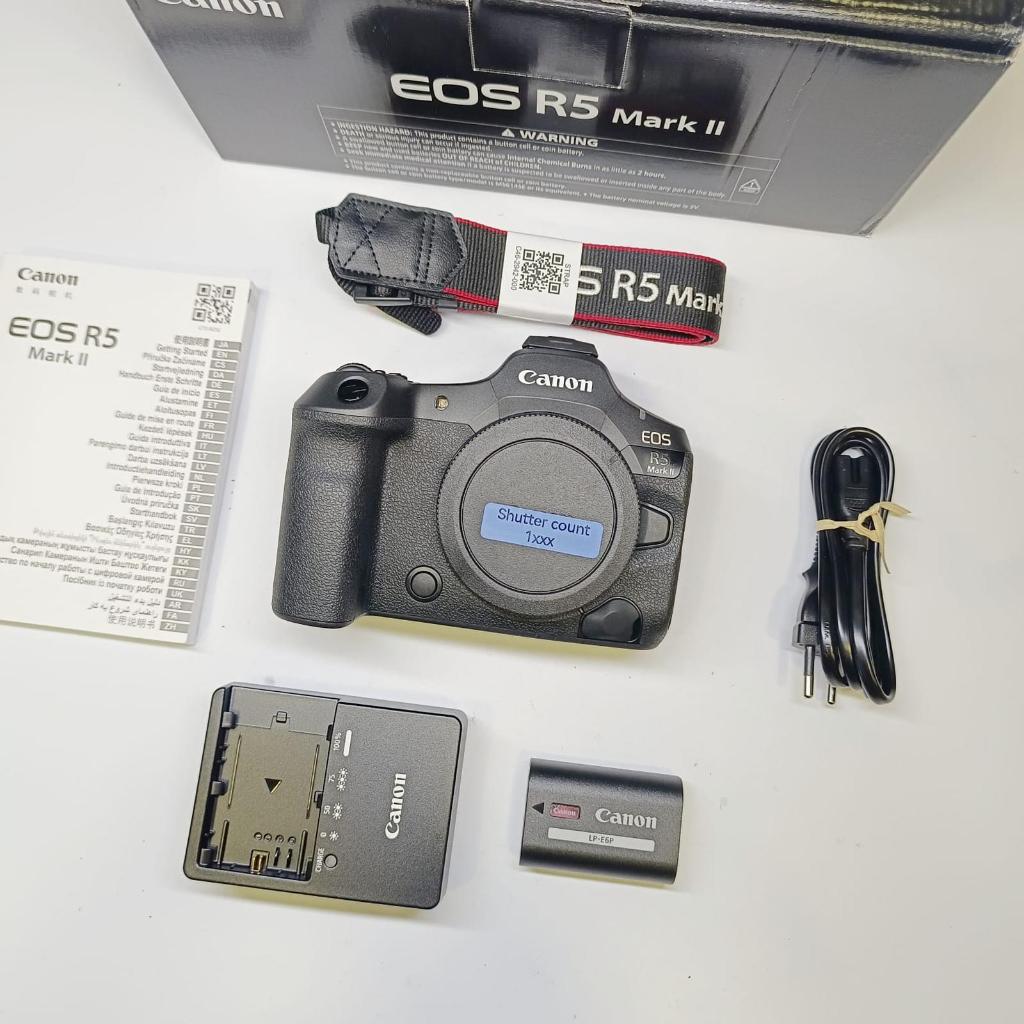 Jual Canon EOS R5 Mark II Eos R5 II Body Only SC 1rb an - Like new ...