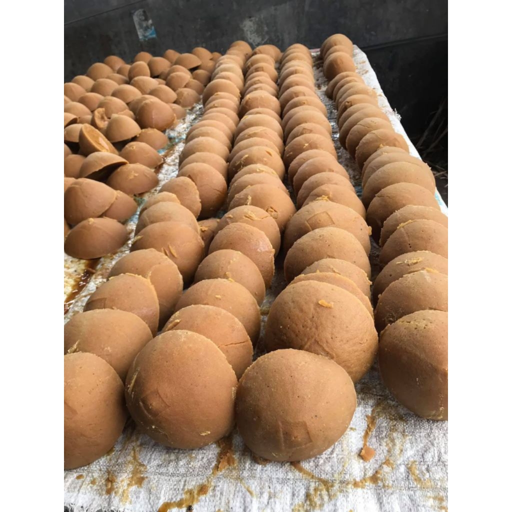 Jual gula merah Jawa asli nira tebu kemasan 1kg cetakan batok kualitas ...