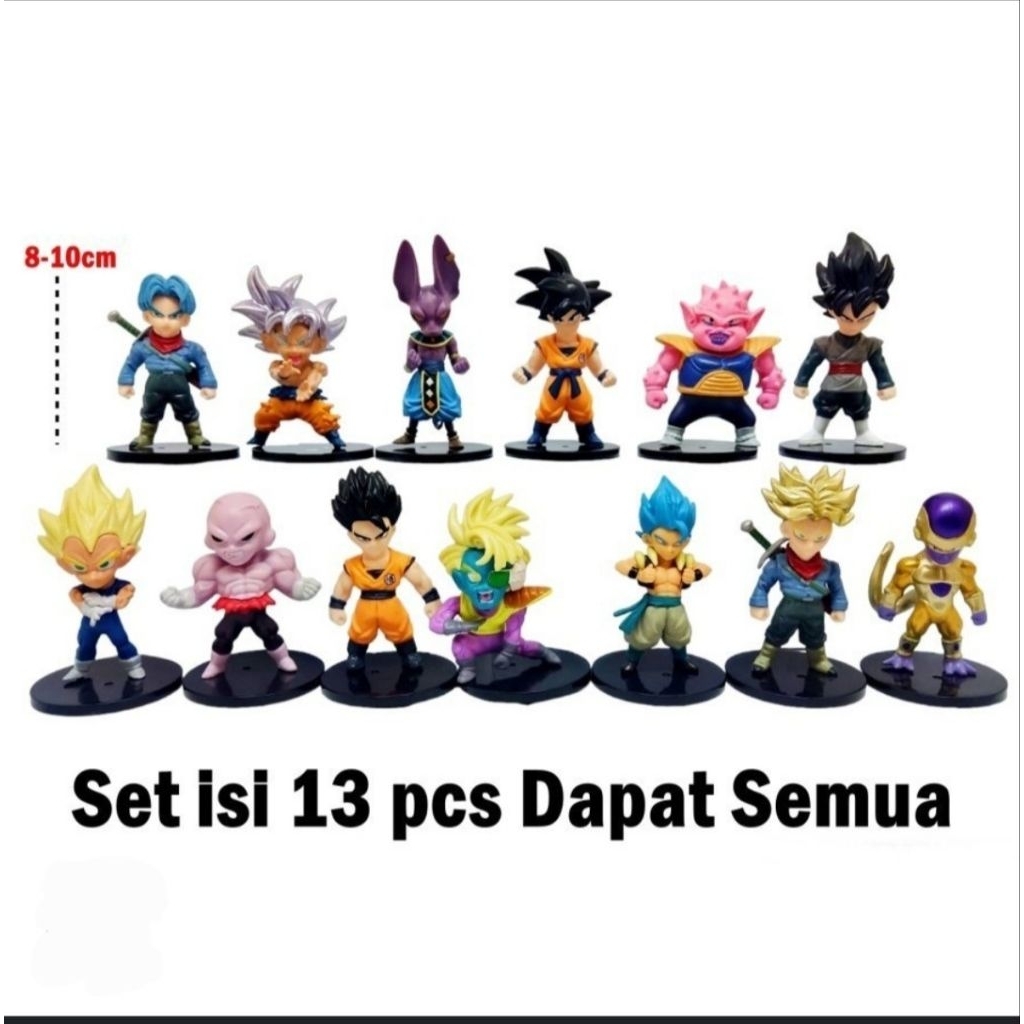 Jual action figure Dragonball set 13pcs | Shopee Indonesia