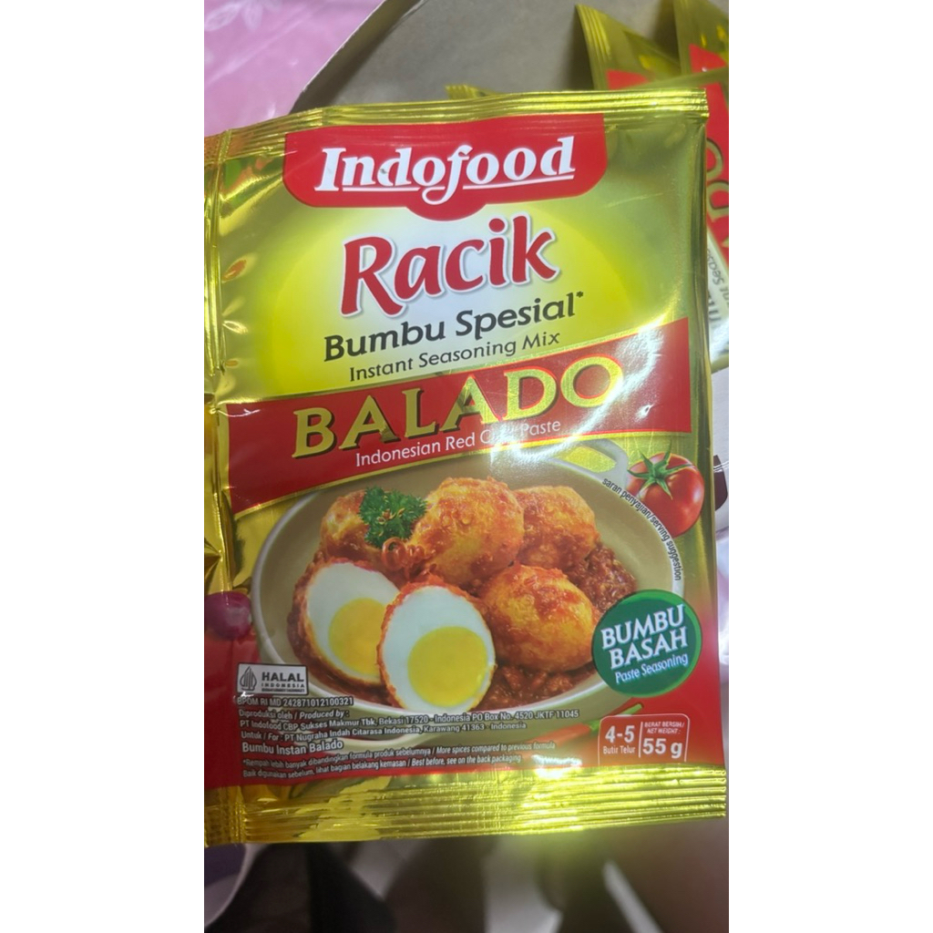 Jual Racik Bumbu spesial BALADO 55 g | Shopee Indonesia