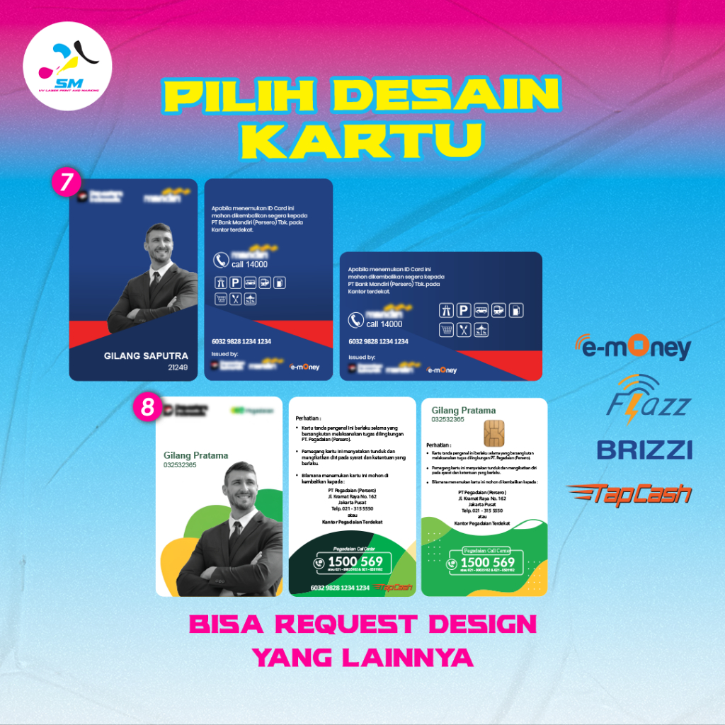 Jual Print Custom Name Tags, Access Cards, Attendance Cards | Shopee ...