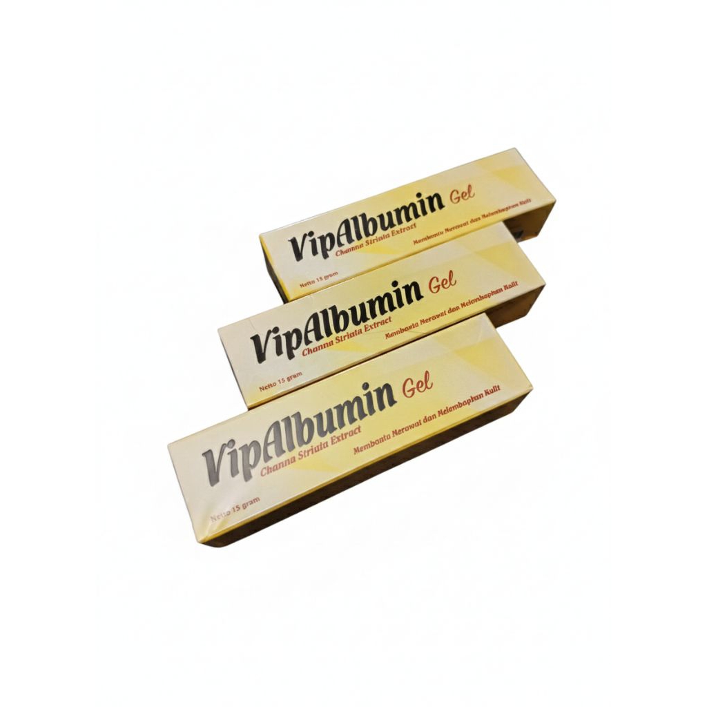 Jual Vipalbumin Gel salep perawatan luka ekstrak ikan gabus | Shopee ...