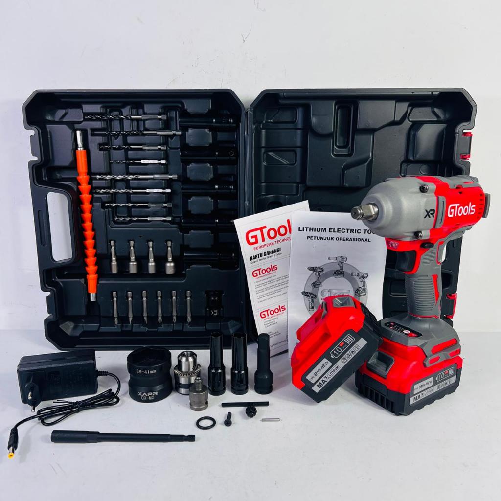 Jual Raja impact wrench jumbo gtools gt33promax cvt 1800nm impek kuat ...