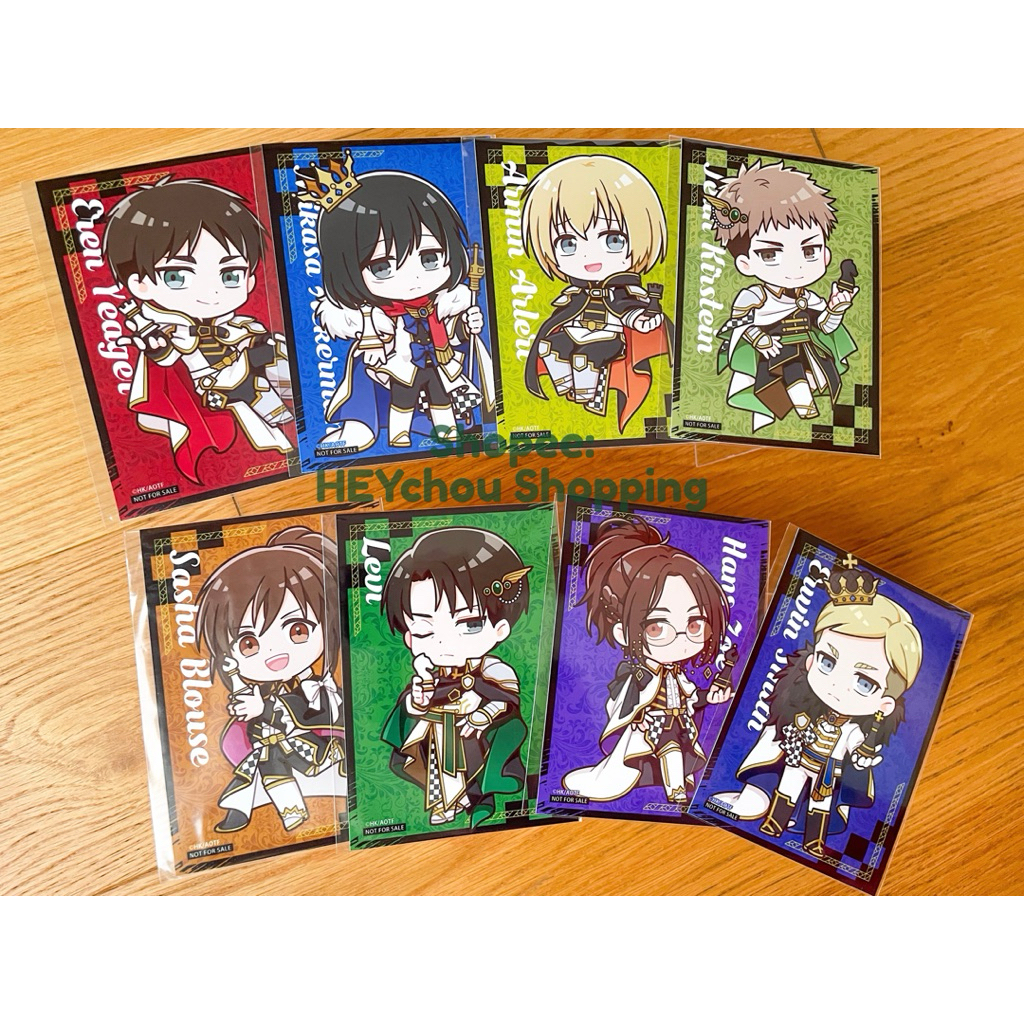 Jual [SUPER RARE] Attack on Titan Shingeki no Kyojin Marukuji Chess Ver ...