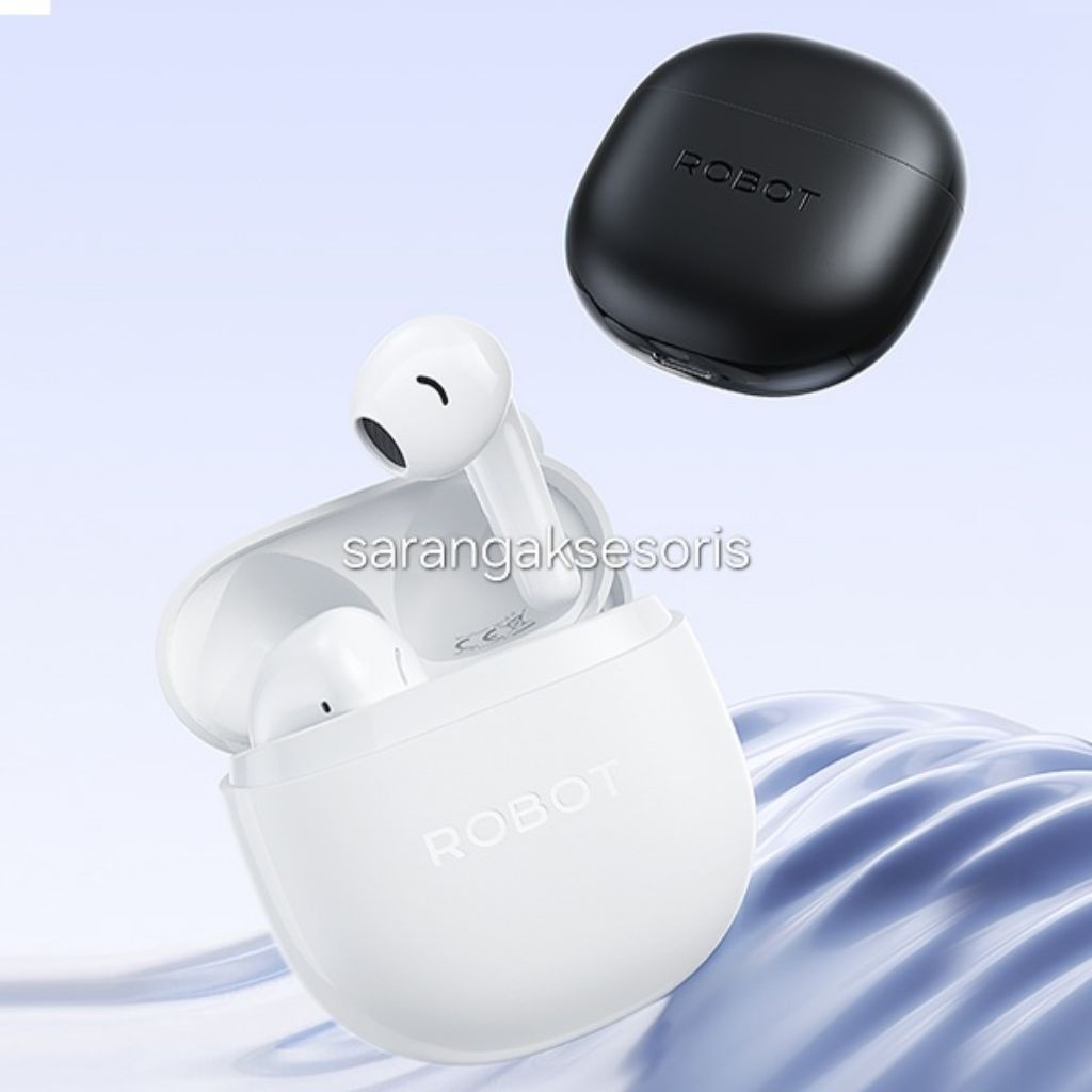 Jual Robot Airbuds T60 Pro Earphone TWS Headset Bluetooh Wireless Bass ...