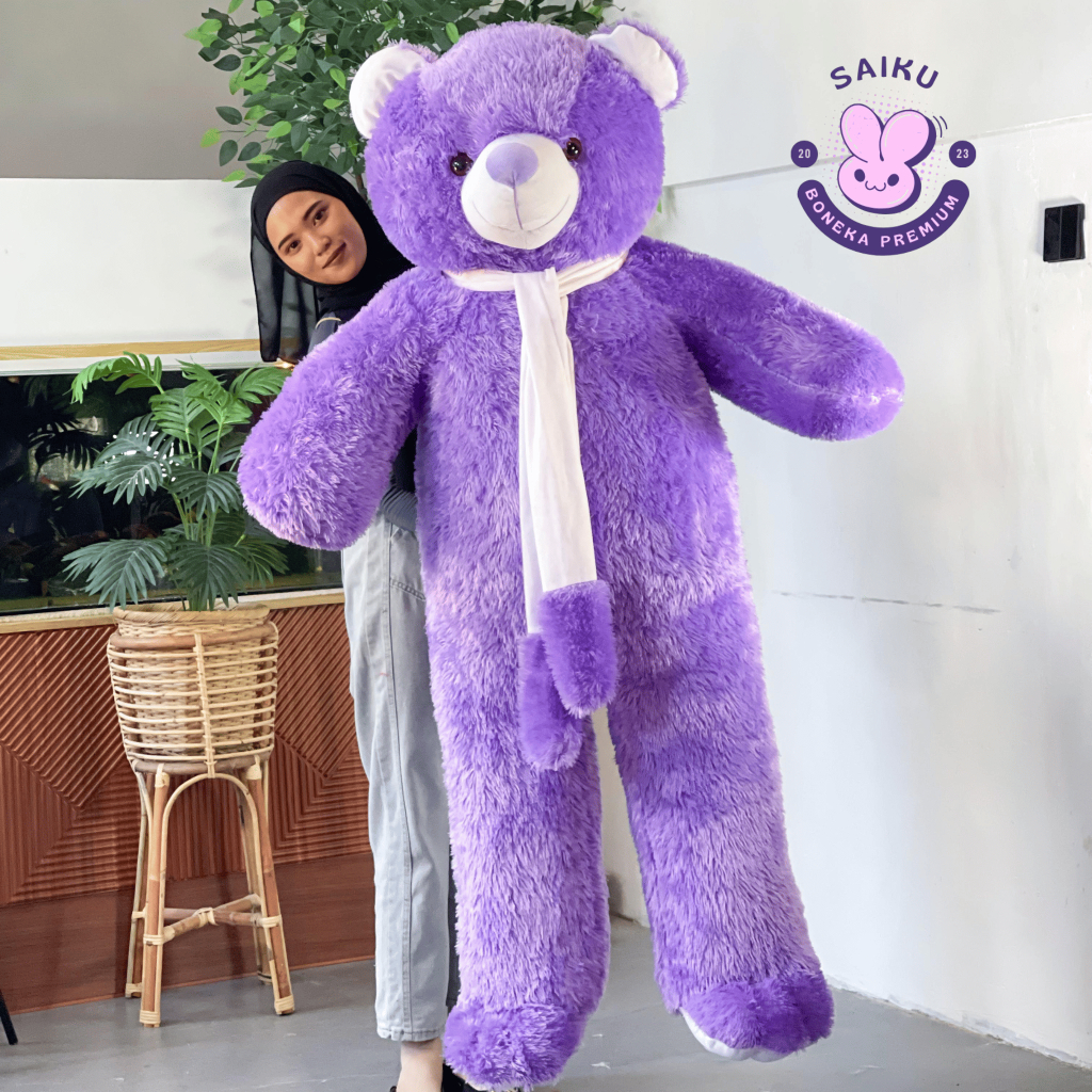 Jual COD BONEKA BERUANG TEDDY BEAR JUMBO 1,2 METER SNI sudah SNI lucu ...