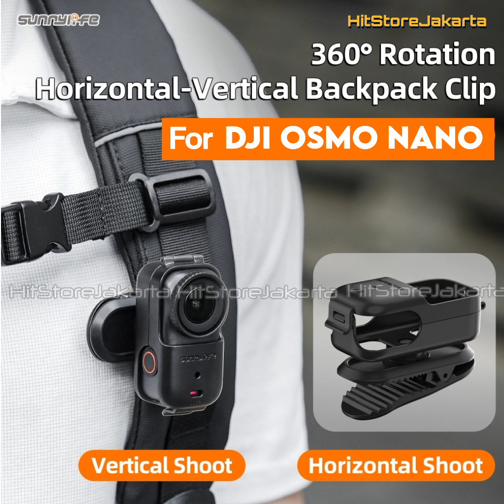 Jual Sunnylife Backpack Clip Mount for DJI Osmo Nano 360 Vertical ...