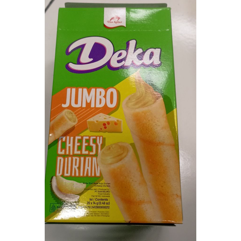 Jual DEKA JUMBO CHESE ROLL 20SX14GR | Shopee Indonesia