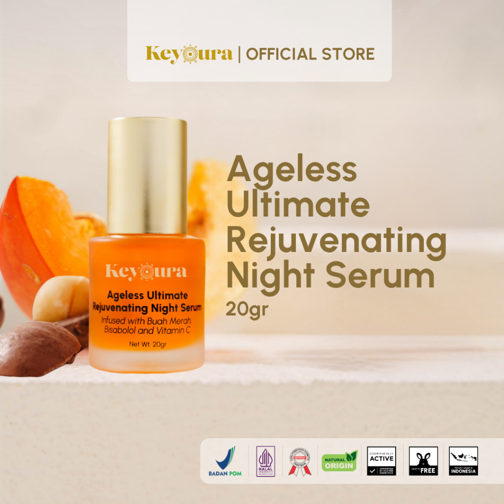 Jual KEYOURA Ageless Ultimate Rejuvenating Night Serum 20 gr | Serum ...