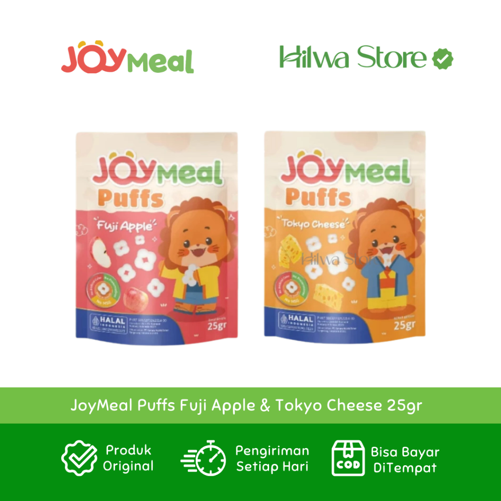 Jual JoyMeal Puffs | Snack Anak Berenergi Rasa Khas Jepang Tokyo Cheese ...
