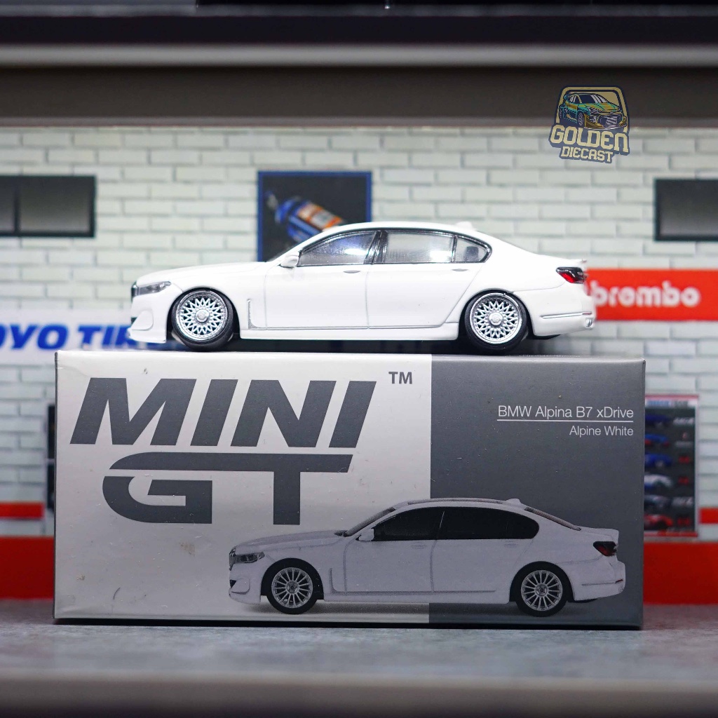 Jual MINI GT BMW ALPINA B7 xDRIVE ALPINE WHITE - UNSEALED + SWAP WHEELS ...