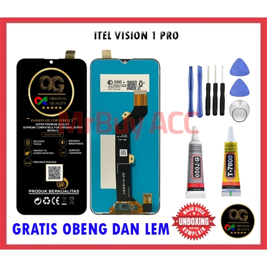 Jual OG Super LCD ITEL Vision 1 Pro Fullset Touchscreen Layar HP ...