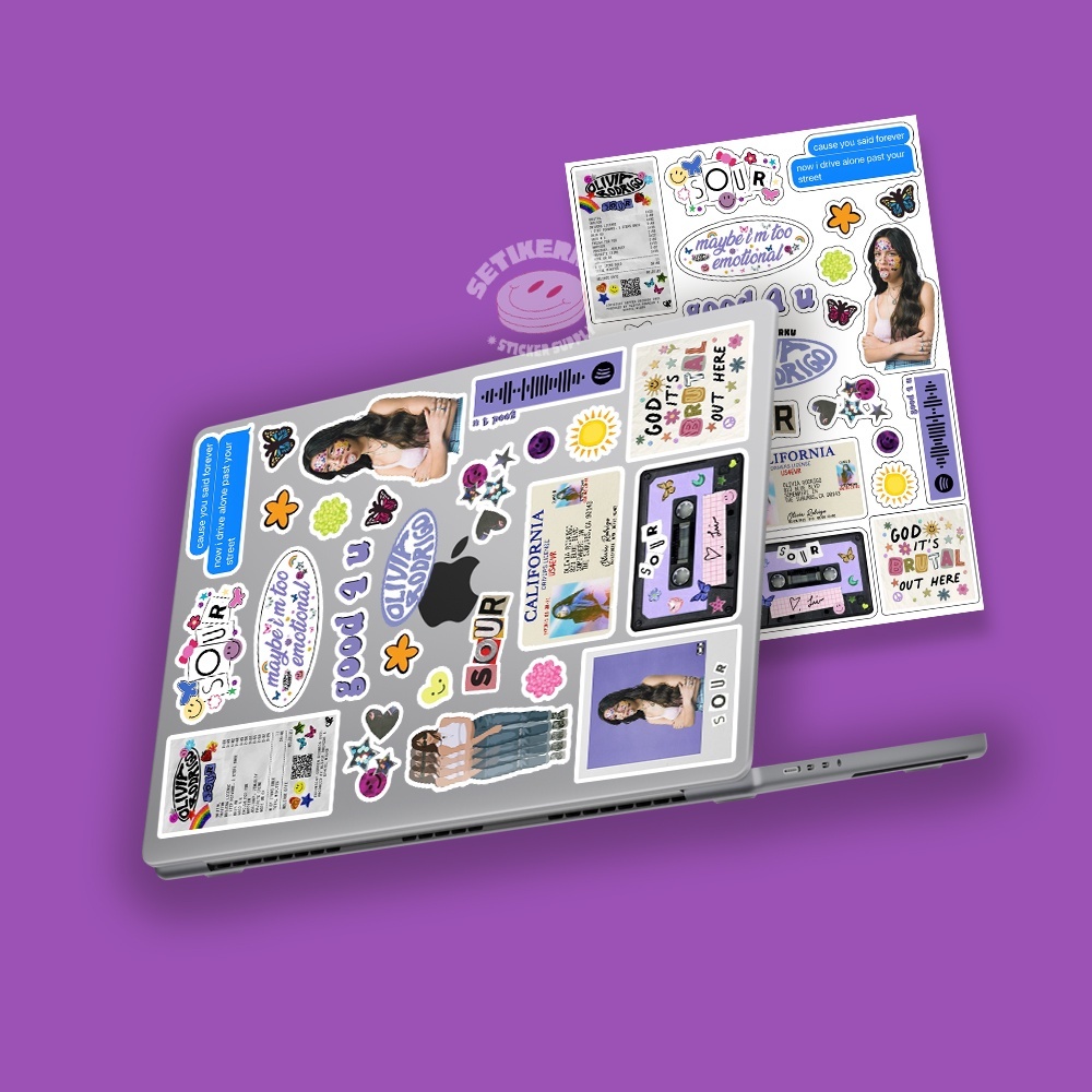 Jual OLIVIA RODRIGO Sticker Pack 24pcs | stiker olivia rodrigo vinyl ...