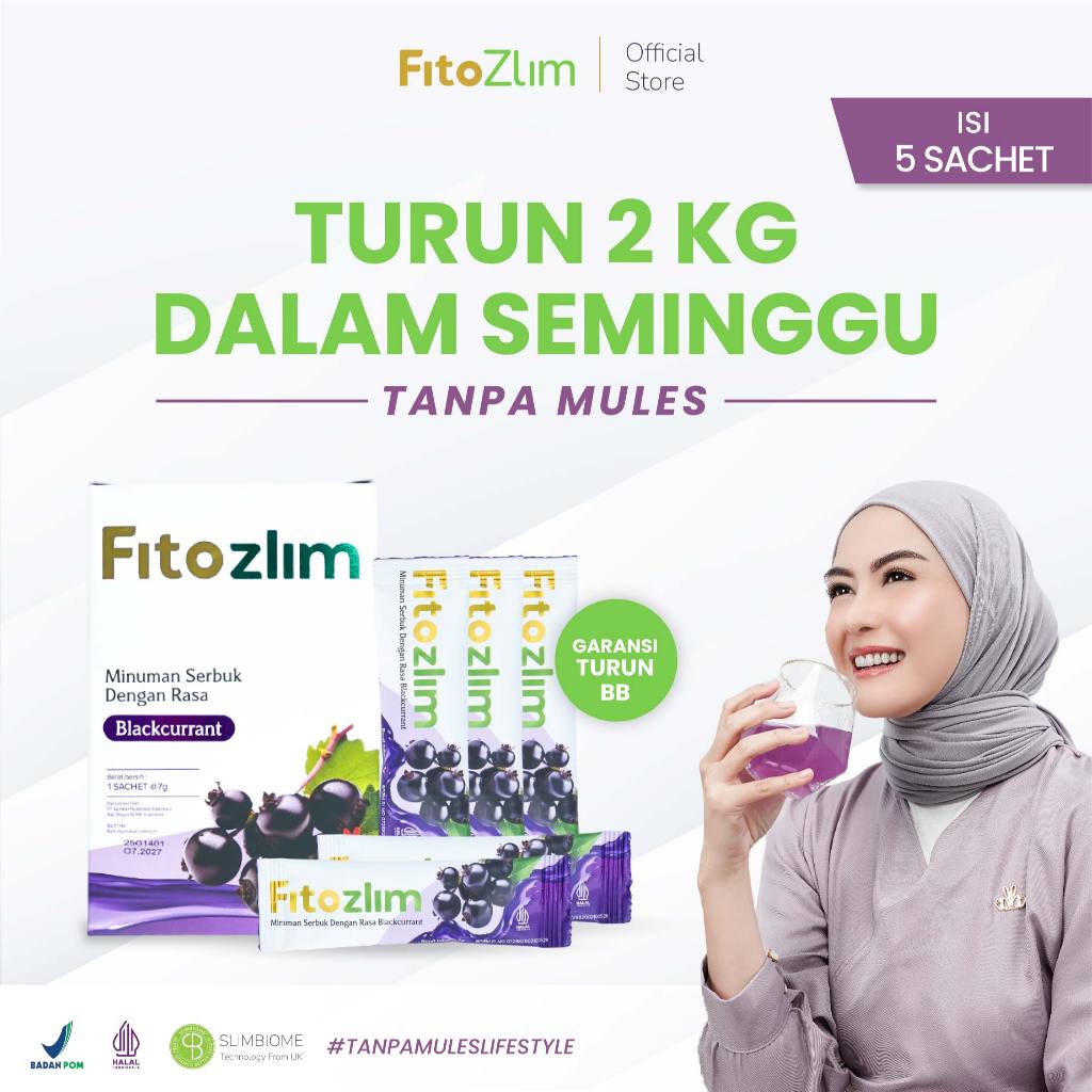 Jual Fitozlim - Fiber drink 5 Sachet Minuman Pelangsing | Berat Badan ...