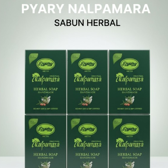 Jual Sabun Nalpamara pyary original paket 6 pcs sabun Nalpamara ...