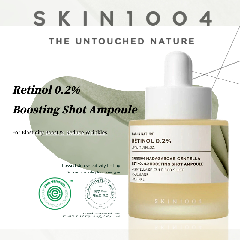 Jual SKIN1004 Madagascar Centella Retinol 0.2 Boosting Shot Ampoule 30 ...