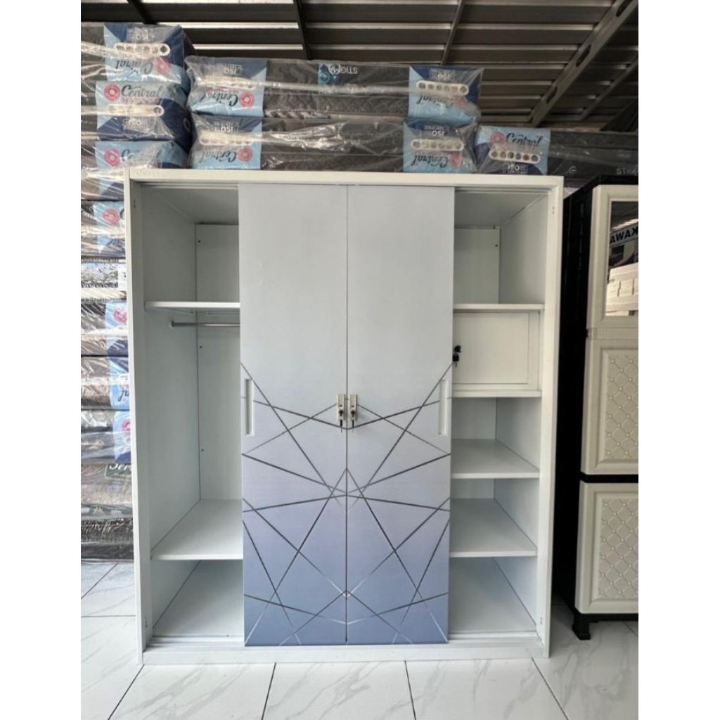 Jual Lemari Pakaian Besi Importa | Shopee Indonesia