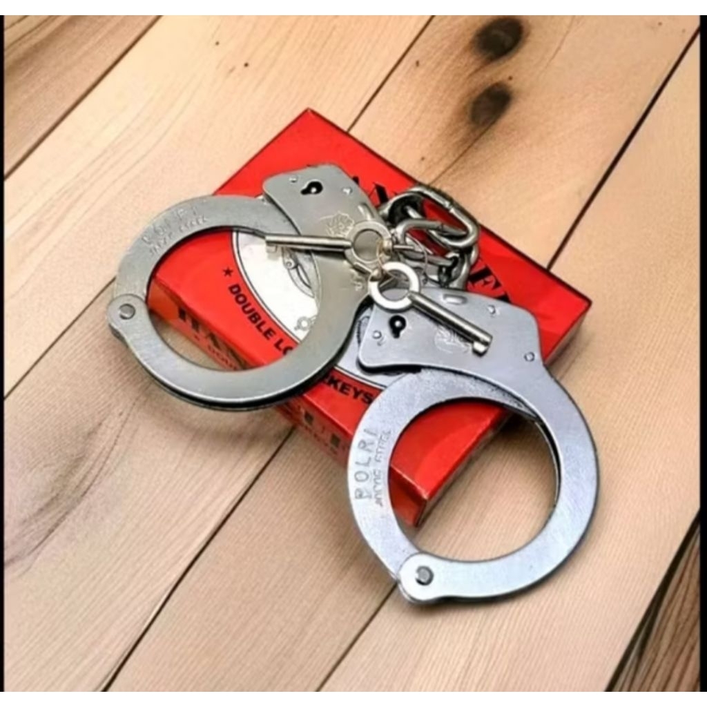 Jual BORGOL tangan BESI stainlesstel HANDCUFF | Shopee Indonesia