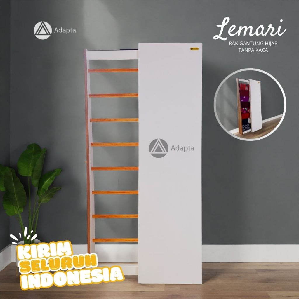 Jual Adapta-Rak Hijab dengan 8 Penyangga Full Body - Lemari Hijab Tanpa ...