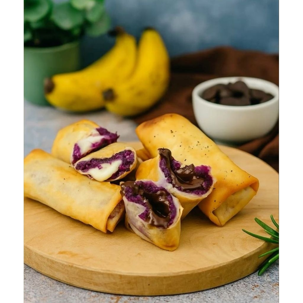 Jual LUMPIA UBI UNGU frozen | Shopee Indonesia