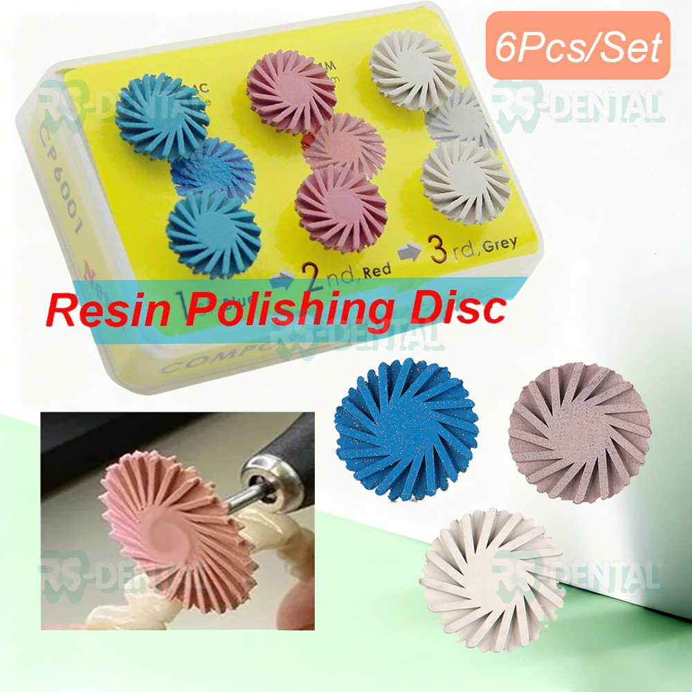 Jual 6Pcs Set Lengkap Dental Rubber Polisher Poles Komposit Twist ...
