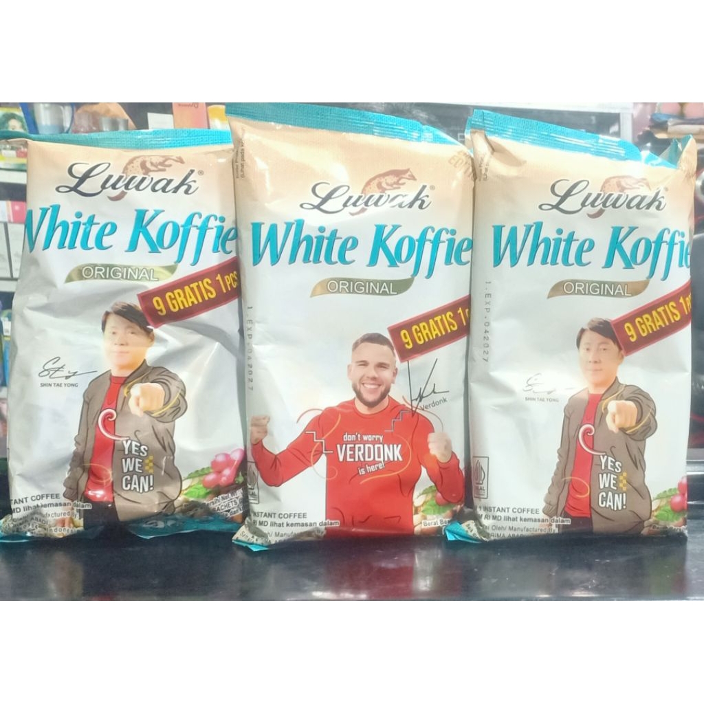 Jual Luwak White Koffie Original ( 10' s ) ; Luwak Tarik Malaka (6 + 2 ...