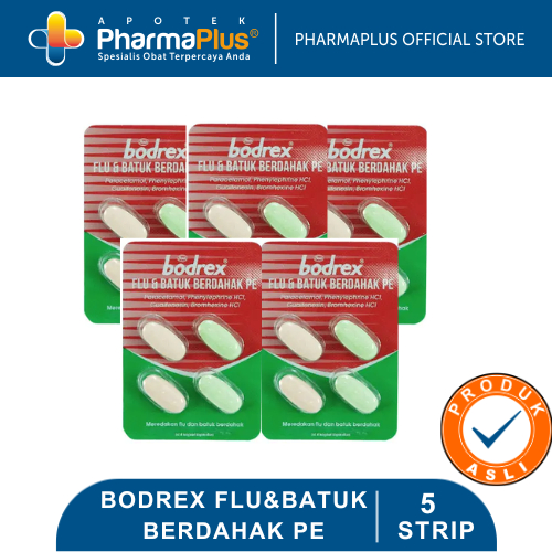 Jual [HARGA HEMAT} Bodrex Flu&Batuk Berdahak Pe (5 Strip) | Shopee ...