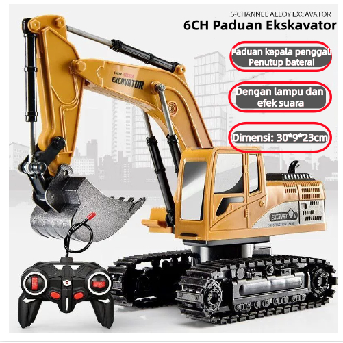 Jual Excavator Remote Control 2.4Ghz Besar RC Ekskavator Dengan Cahaya ...