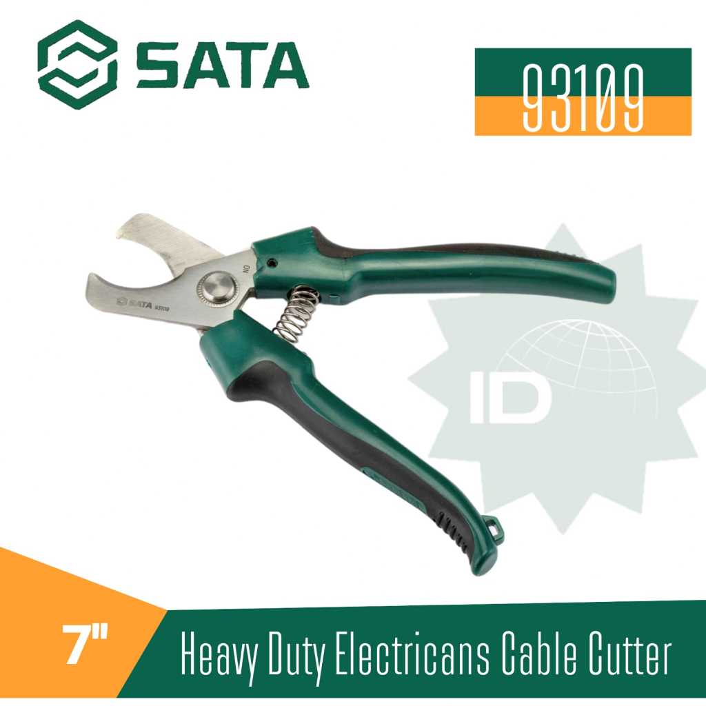 Jual SATA 93109 Tang Potong Kabel - Heavy Duty Electricans Cable ...