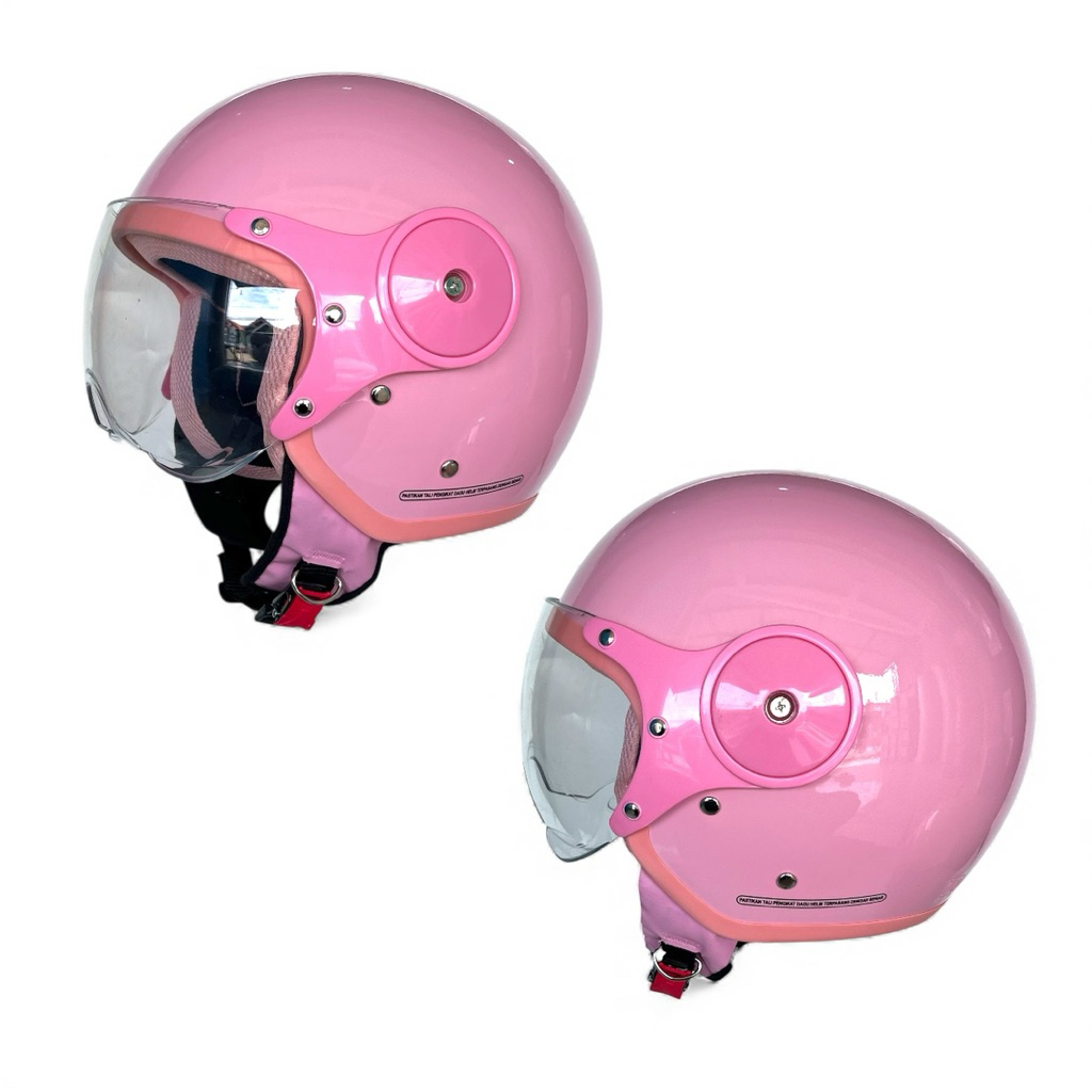 Jual HELM BOGO HIJAB SNI HELM CEWEK ESTETIK HALF FACE TREN 2025 ...