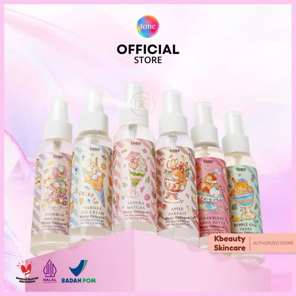 Jual TONE Body Cologne | Body Perfume | Parfum 100 ml Spray | Shopee ...