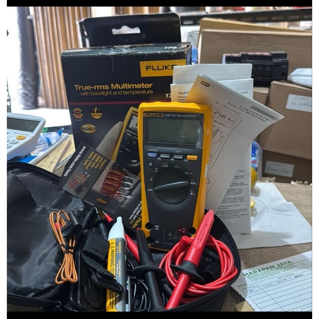 Jual FLUKE 179 TRUE RMS DIGITAL MULTIMETER ORIGINAL | Shopee Indonesia