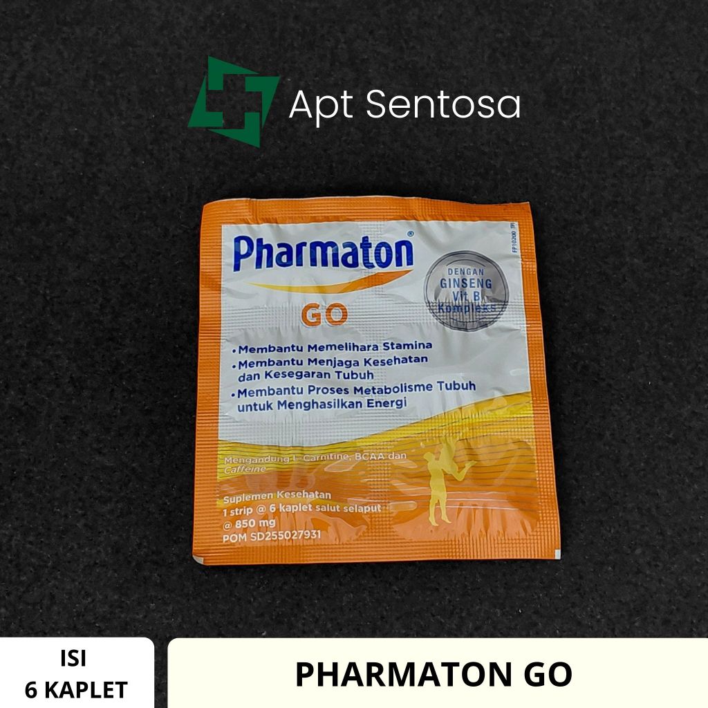 Jual Pharmaton Go 1 lembar isi 6 | Shopee Indonesia