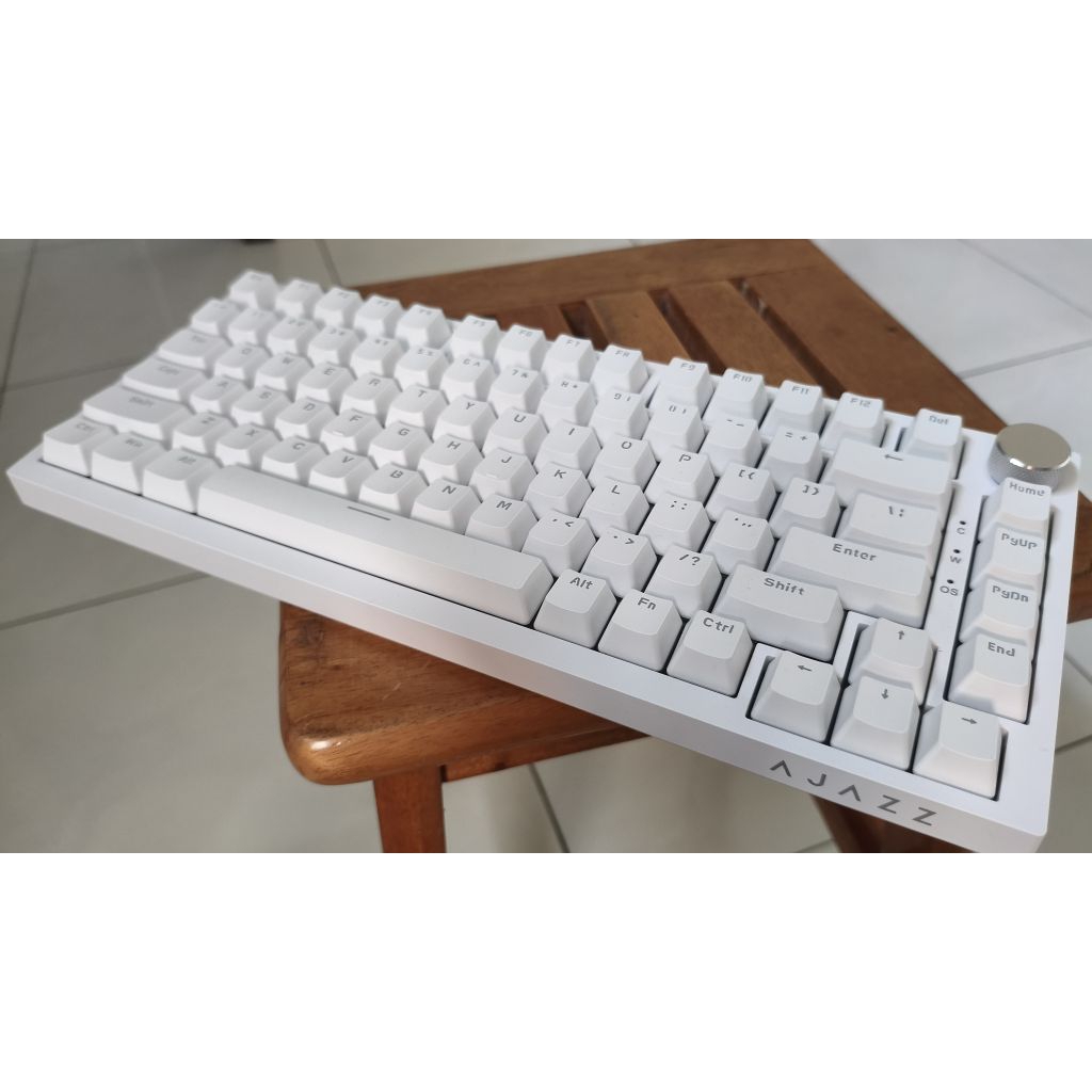 Jual Ajazz AK820 Monochrome V1 - Wired Mechanical Keyboard Second ...