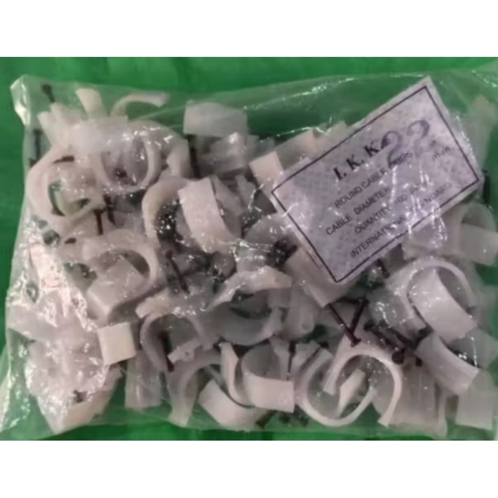 Jual paku klem beton no.22 IKK/clip kabel no. 22 ikk | Shopee Indonesia