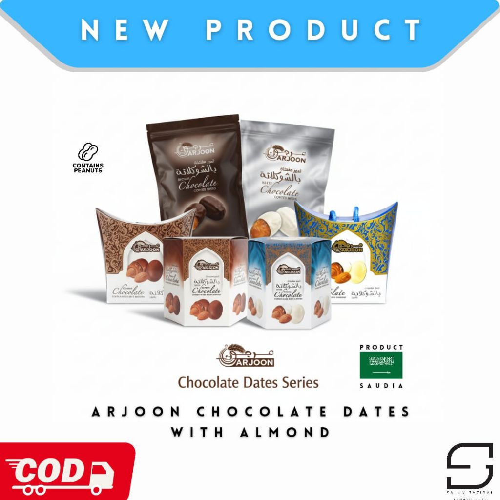 Jual Arjoon Chocolate || Coklat Kurma || Kacang Almond || Best Seller ...