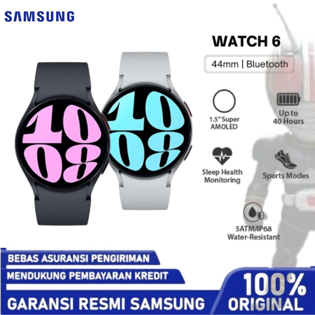 Jual SAMSUNG GALAXY WATCH6 SM- R940 ORIGINAL GARANSI RESMI | Shopee ...