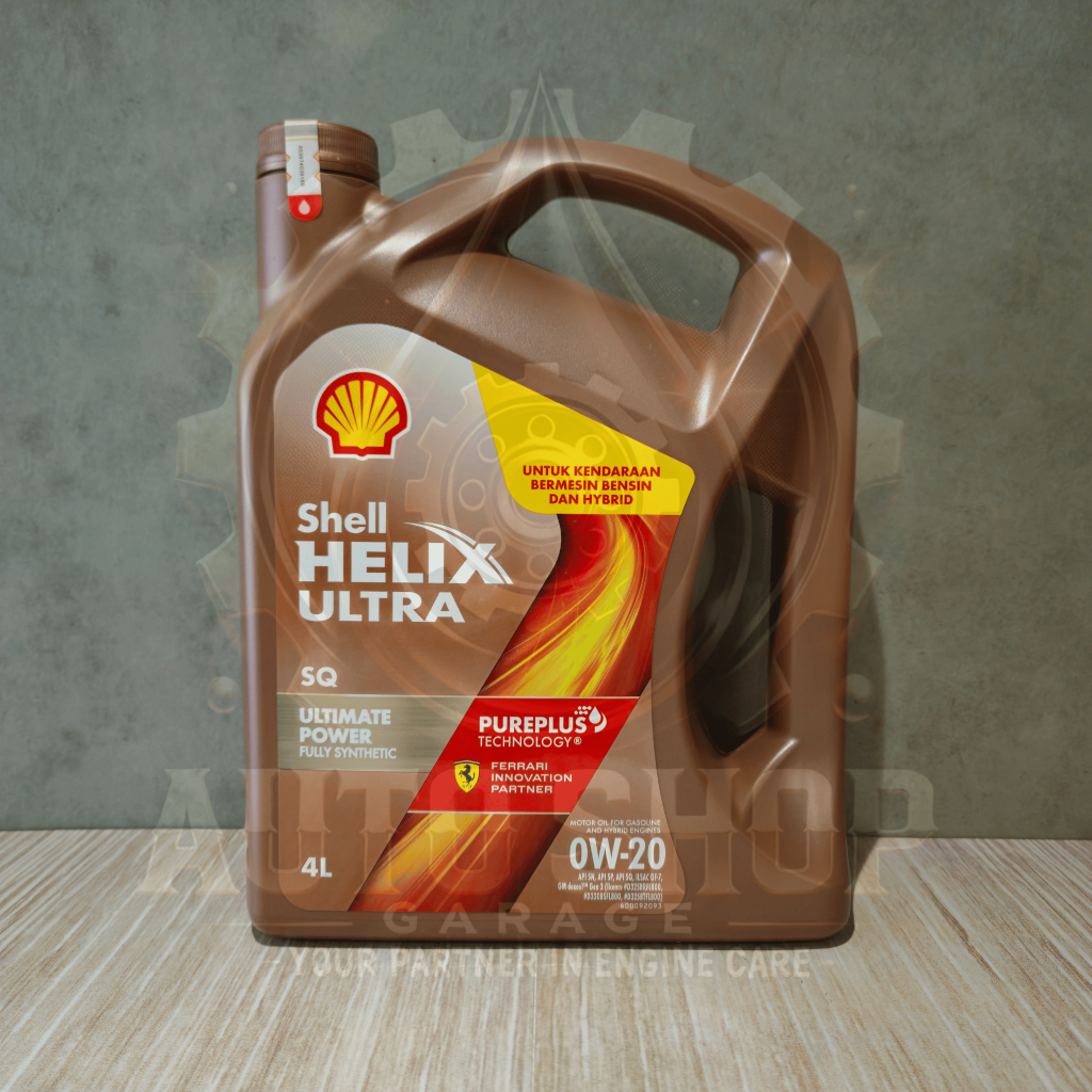 Jual Shell Helix Ultra SQ ECT PurePlus 0w-20 4 Liter/1 Galon - Oli ...
