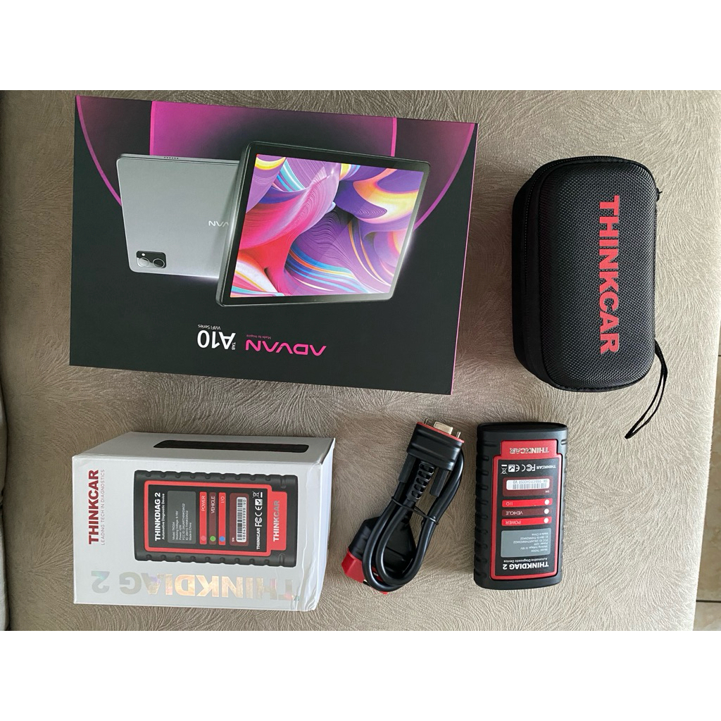 Jual diagzone pro thinkdiag 2 + tablet advan a10 | Shopee Indonesia