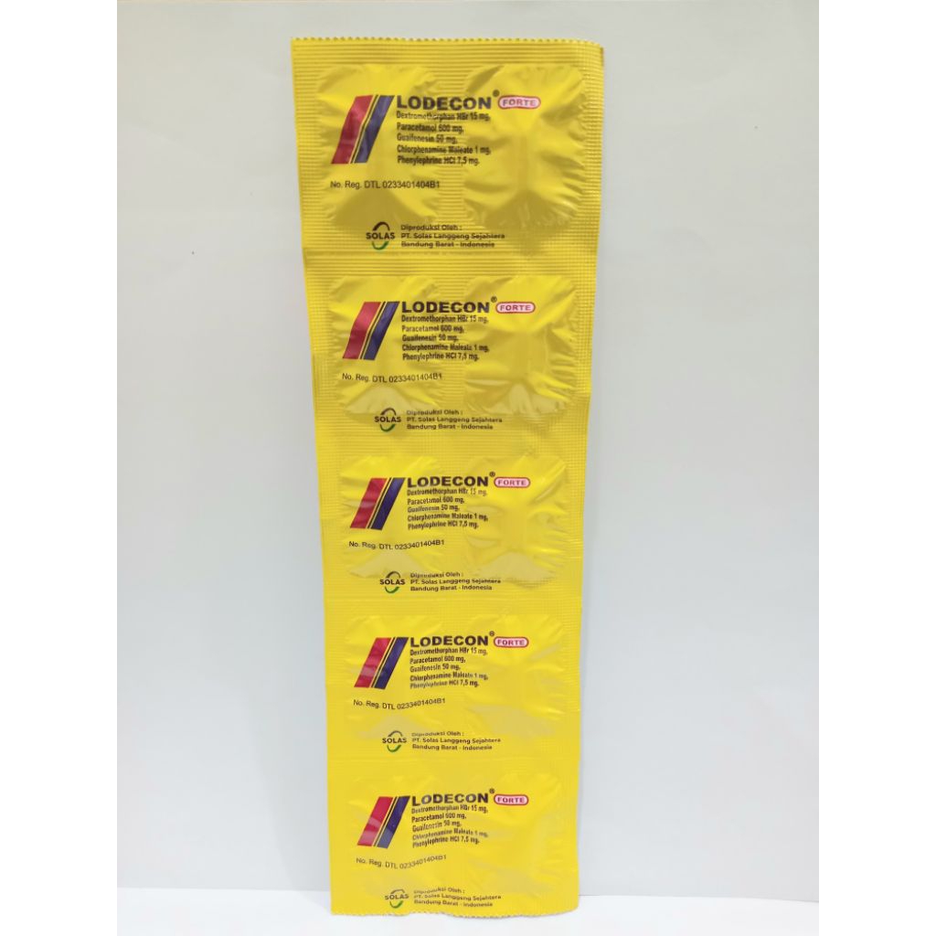 Jual Lodecon Forte | Obat Flu dan Batuk | Shopee Indonesia