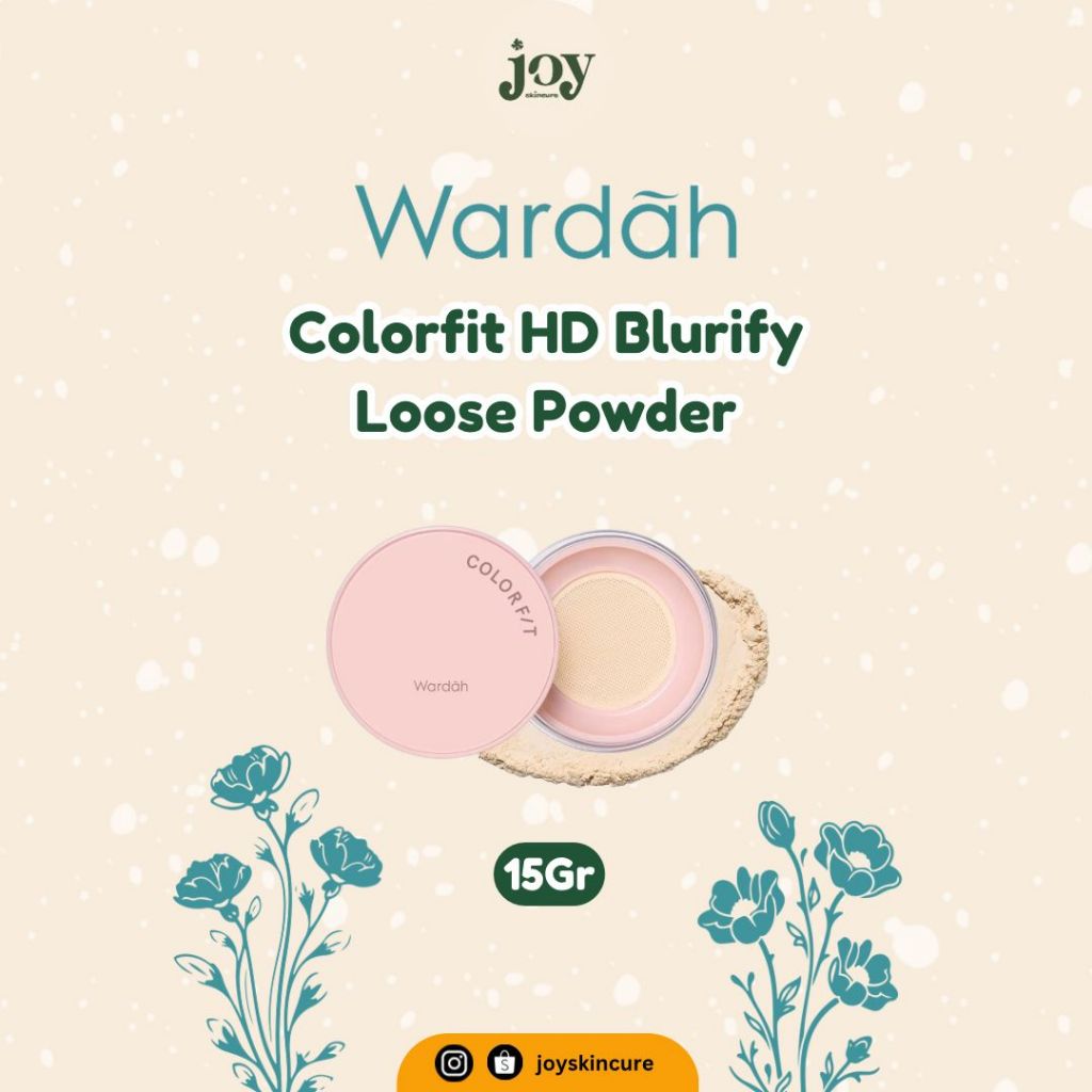 Jual WARDAH COLORFIT HD BLURIFY LOOSE POWDER 15gr | Shopee Indonesia