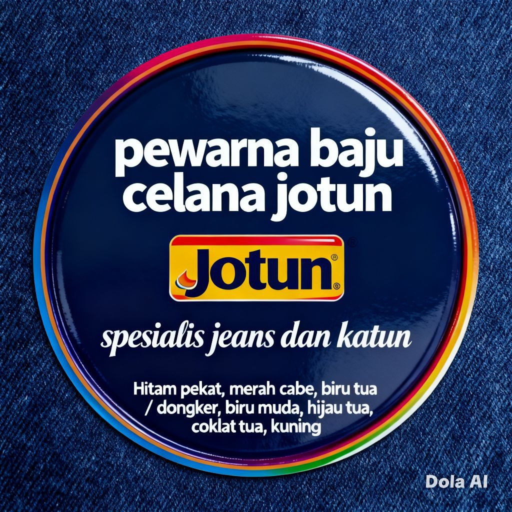 Jual pewarna pakaian jotun coating,kemasan botol 100 gram | Shopee ...