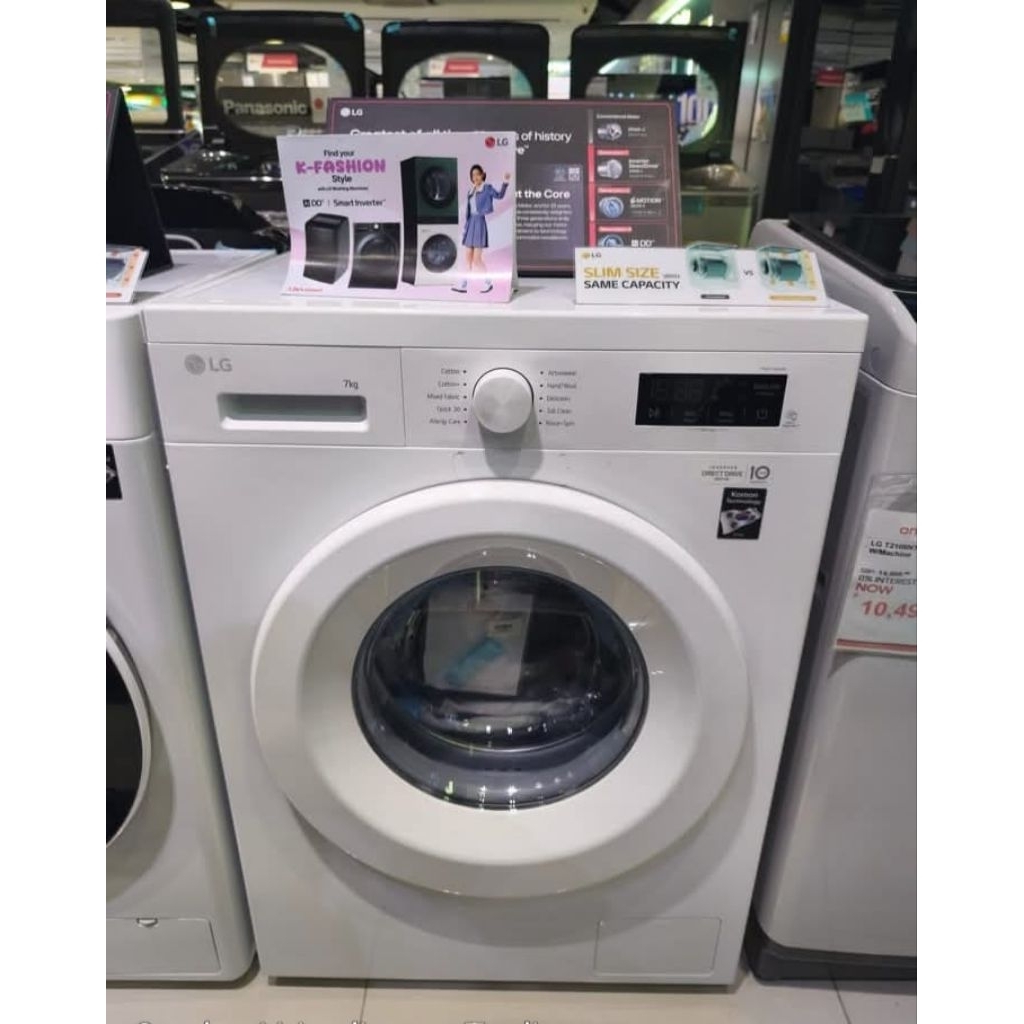 Jual LG Mesin Cuci 7Kg - Front Loading - Inverter Direct Drive Motor ...