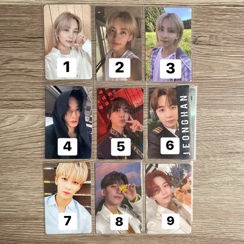 Jual [REPRICE] SEVENTEEN JEONGHAN PHOTOCARD OFFICIAL svt pc scoups choi ...
