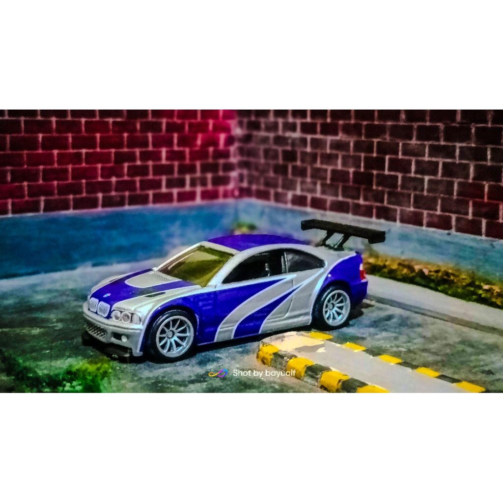 Jual Hotwheels BMW M3 E46 GTR Custom Most Wanted Razor | Shopee Indonesia